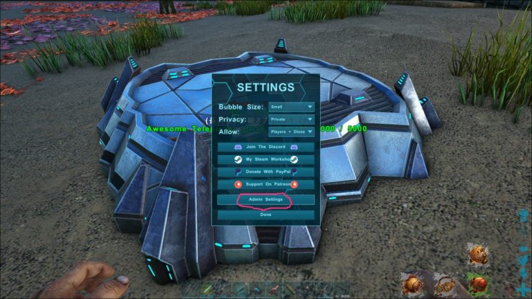 ARKのテレポーターMOD「Awesome Teleporters!」 | だーくすりいぱのいろいろ